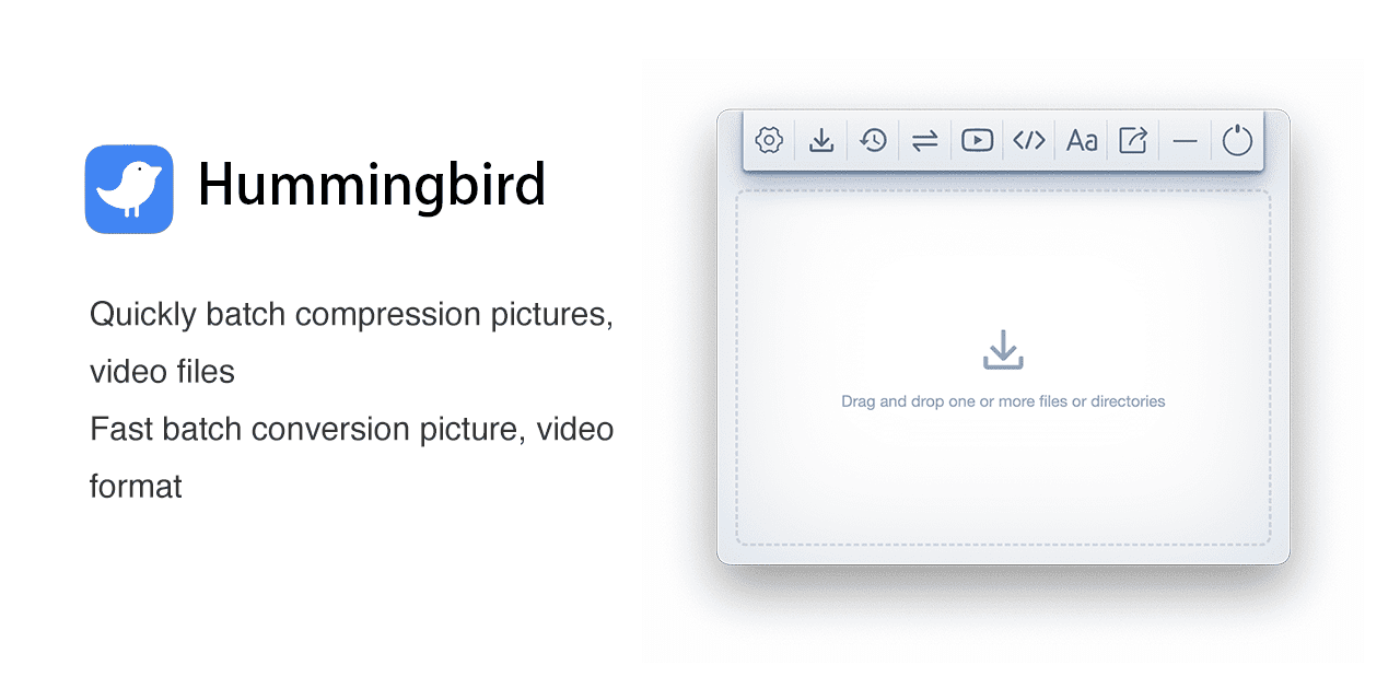 Free image batch compression software - Hummingbird - ARayOfSunshine